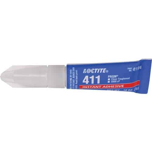 LOCTITE 411 Adhesive 3gm Cyano For Clear Gap | Production Supply Store